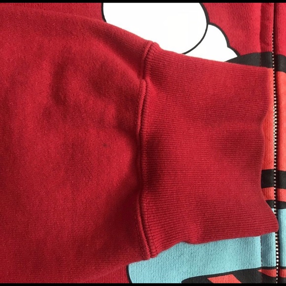 Bape | Sweaters | Bape X Kaws Octopus Bendy Full Zip Hoodie | Poshmark